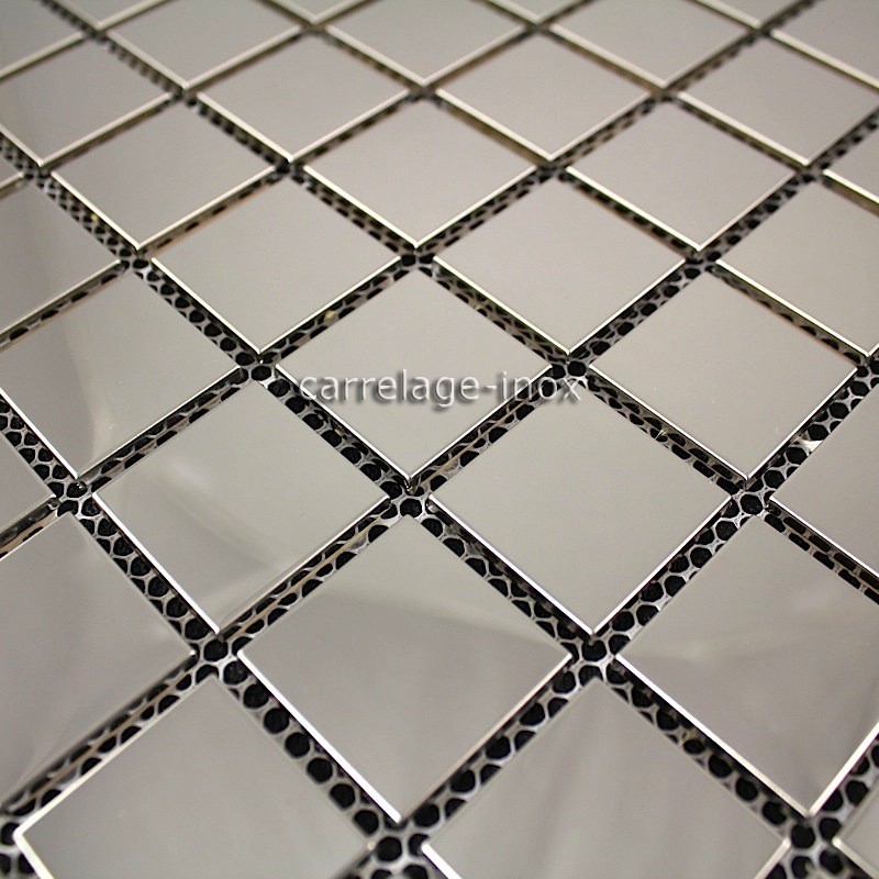 plate stainless steel mosaic splashback kitchen bathroom cm-regular 30 ...